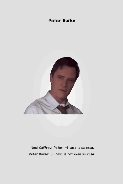 Neal Caffrey Casual