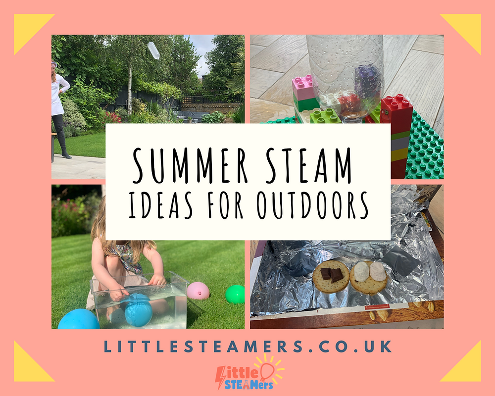 Summer STEAM Projects - Play, Explore & Learn Outdoors