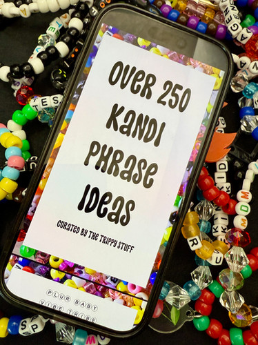 Kandi Bracelet Ideas - 250+ Funny, Unhinged, PLUR Kandi Phrases ...
