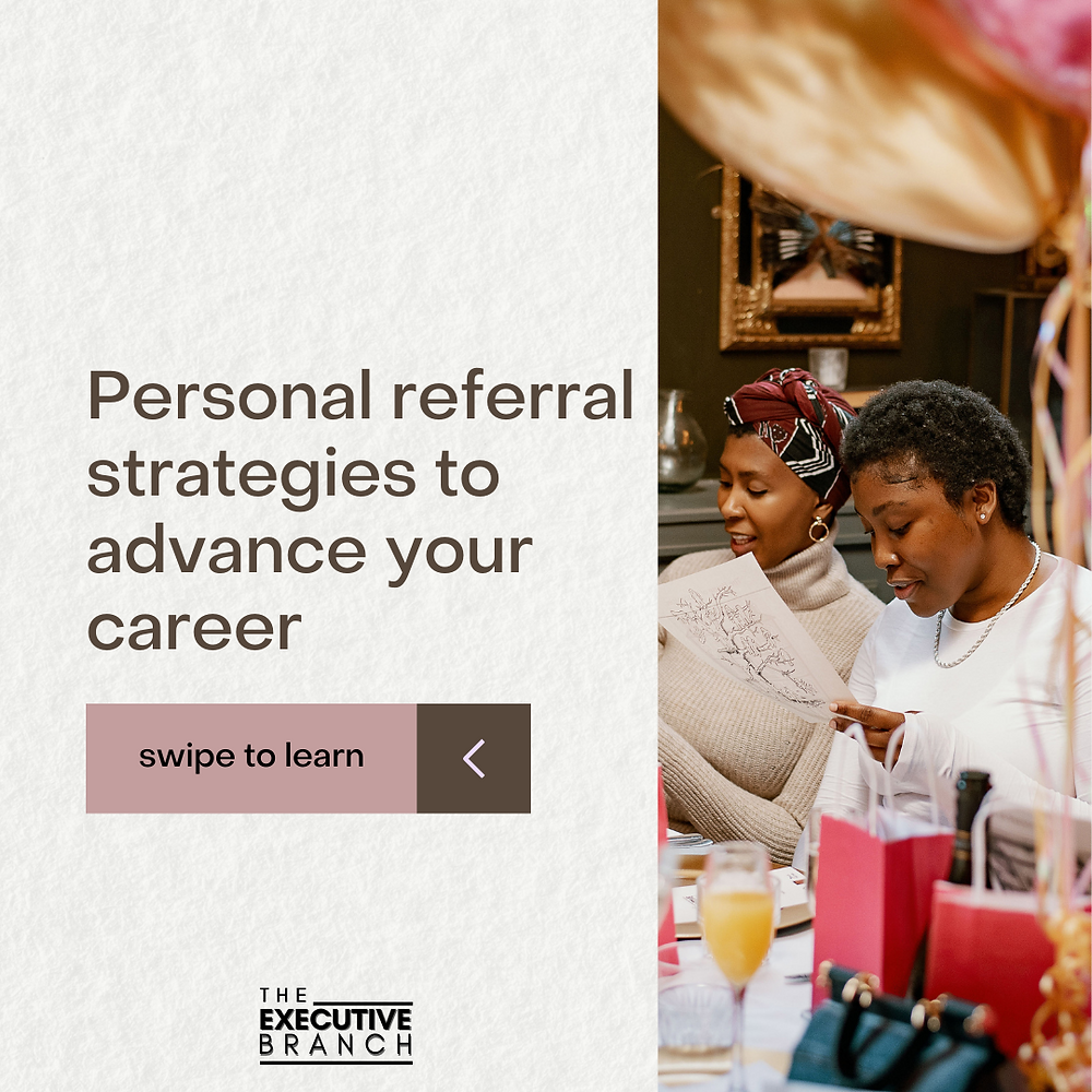 7 Personal Referral Strategies to Land a Job or Advance Your Career ...