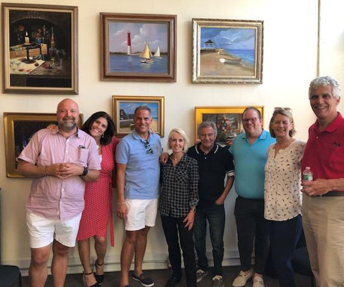 H. Hargrove Artist reception for Monmouth Arts