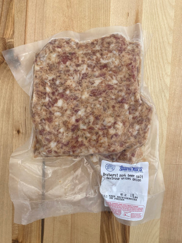 GROUND BRATWURST | littlerootsfarm