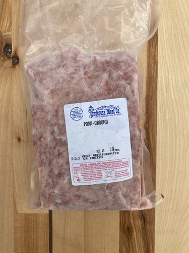 FRESH GROUND PORK | littlerootsfarm