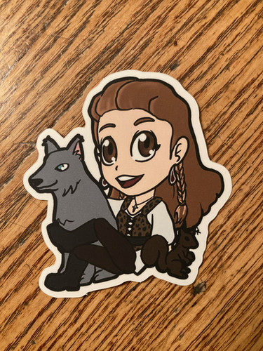 Pandora Sticker | Vixens En Garde