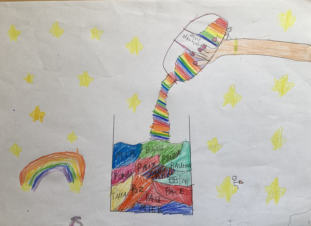 Winners of the European Day of Languages peace poster competition