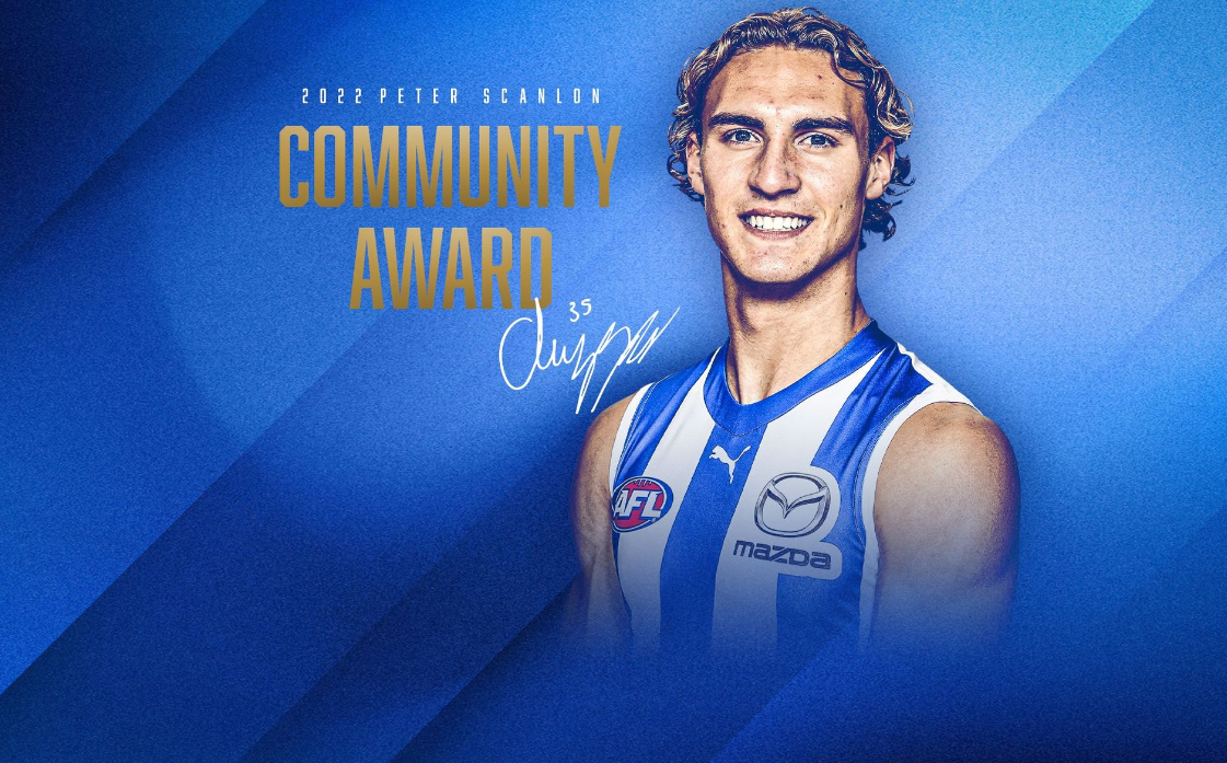 'Laz' rises to claim Peter Scanlon Community Award