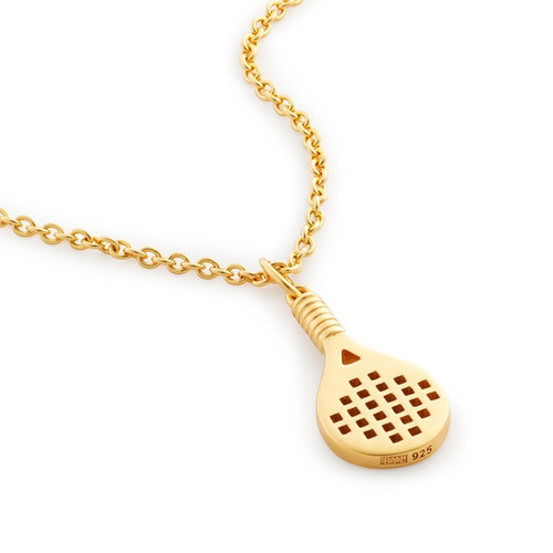 Big Padel Necklace Gold | PADEL CHARM