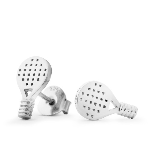 Padel Earrings Silver | PADEL CHARM