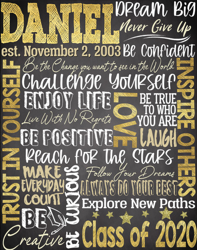 Class of 2020 Grad | customprintablesny