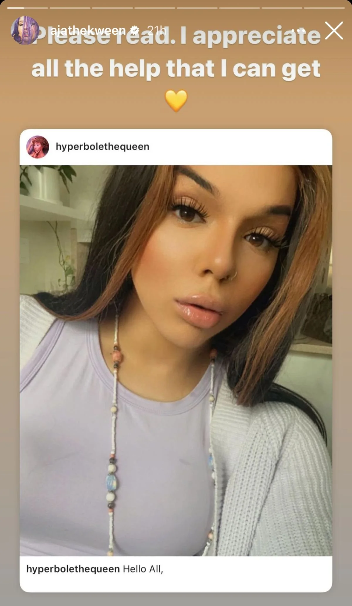 RuPaul's Drag Race And Legendary Alum Aja Is Seeking Help Covering ...