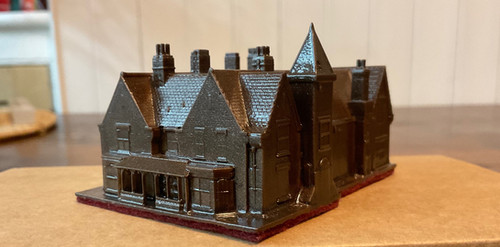 Borley Rectory (8x6x4cm) Bronze Effect Model - England’s Most Haunted ...