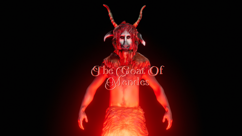 The Goat Of Mendes Model Figure The Devil Rides Out 12 cm Tall Cult ...