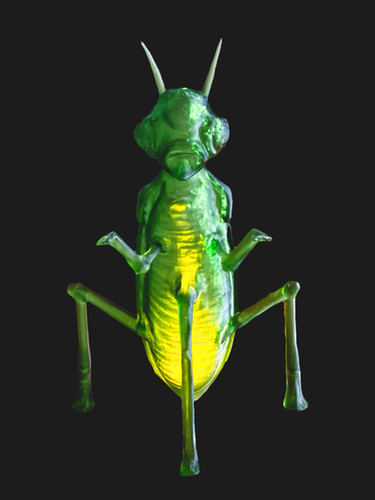 Quatermass And The Pit - TRANSPARENT GREEN Large Movie Martian 15cm ...