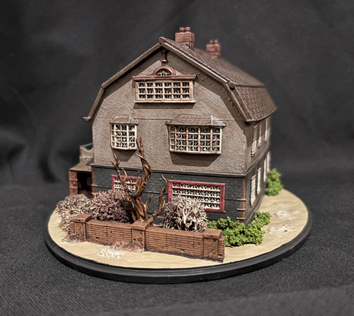 Large Hand Painted LED Lit Hellraiser House 55 Ludovico Street ...