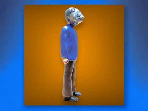 The Wicker Man - Inspired Fish Mask Summerisle Villager Figurine - 10 ...