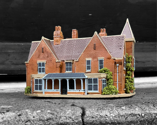 Borley Rectory - Highly Detailed Hand Painted 3-D Printed Model ...