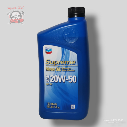 CHEVRON SUPRIME 20W50 L | DYSHERSA SHOP
