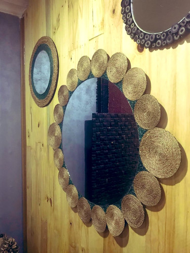Woven Wall Mirror | MitiMeth