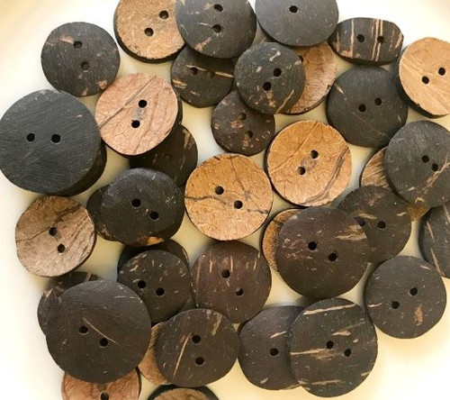 Real Coconut Buttons - 1” | MitiMeth