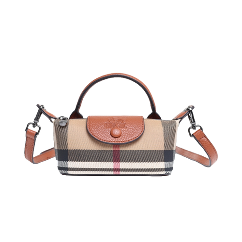 MISHIL格纹手提斜挎包 | MISHIL