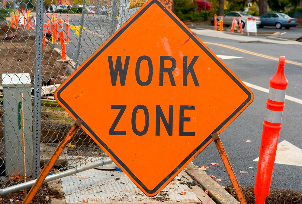 Work Area Control in Construction for Safety and Efficiency