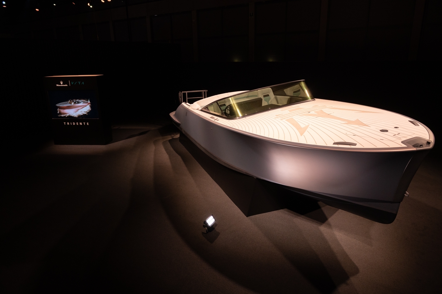 FULLY ELECTRIC MASERATI TRIDENTE BUILT BY HODGDON YACHTS