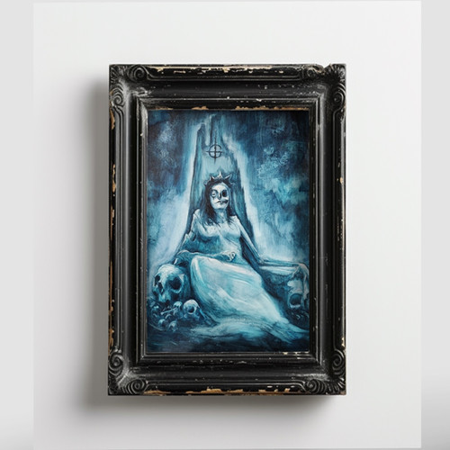 Zombie Queen - Dark Fantasy Horror Art Print | Ben Ashworth Art
