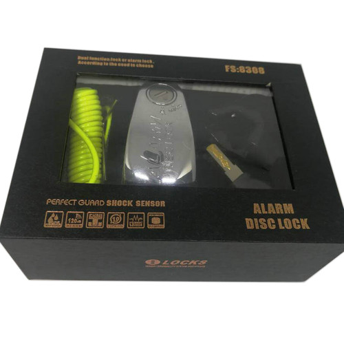 Alarm Disc Lock | Biker custom