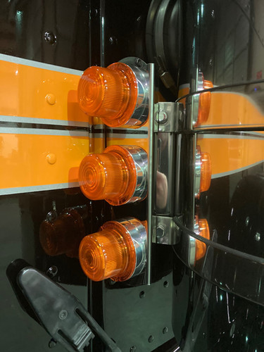 Tanker Light Air Breather Panels - Peterbilt | Brent's Custom