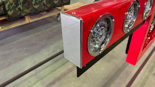 Billet Light Bar End Caps - Pair | Brent's Custom