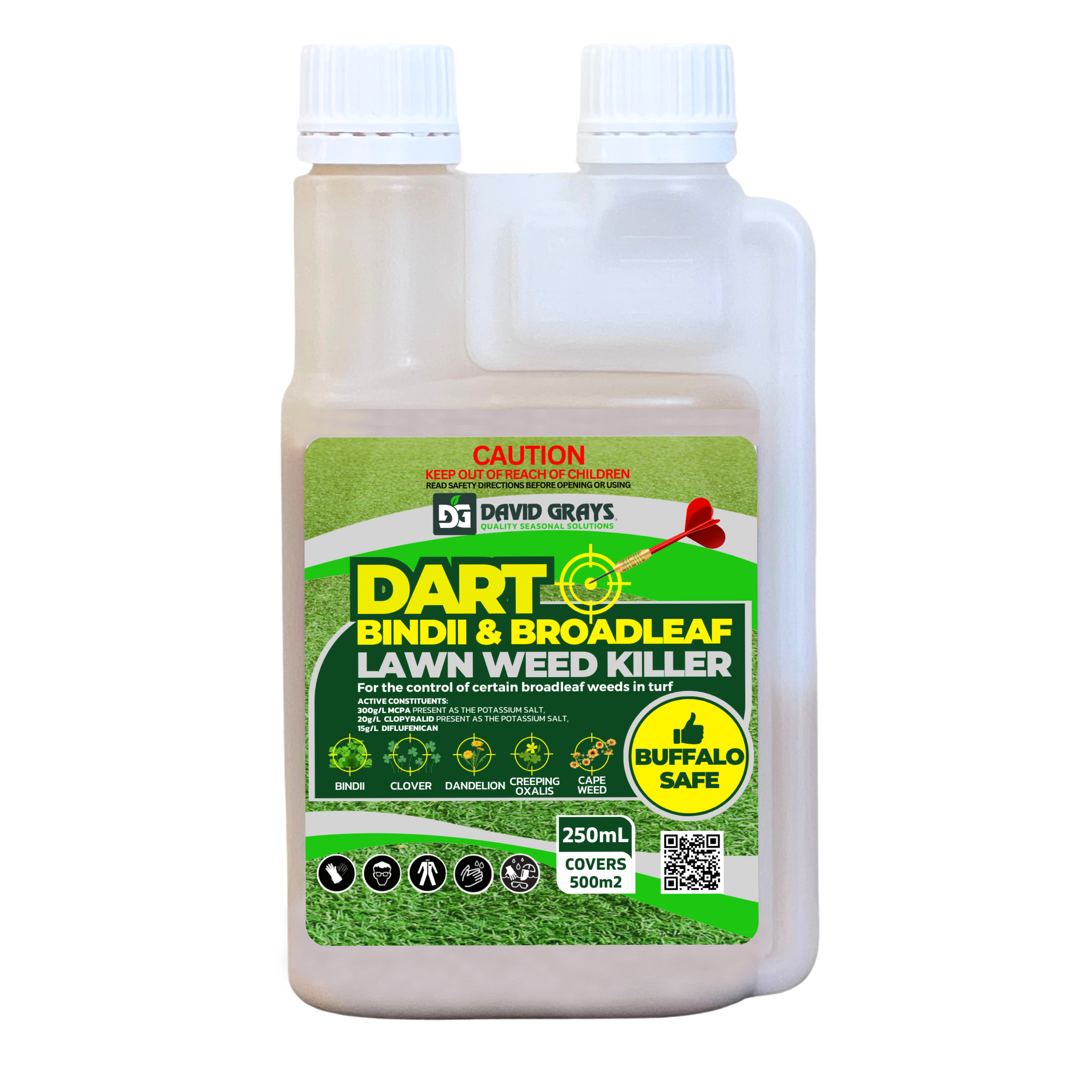 Dart Bindii & Broadleaf Lawn Weed Killer | David Grays