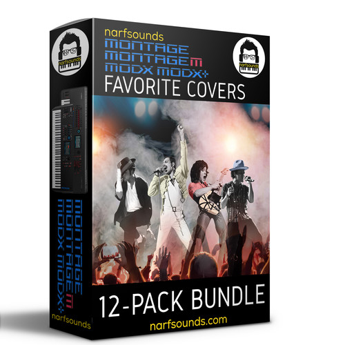 Montage MODX Favorite Covers 12-Pack Bundle | narfsounds