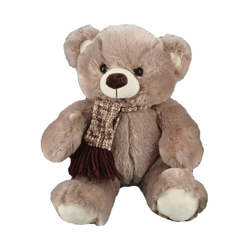 Jojo Bear with Scarf Grey Brown (JOS) | hwsupplies