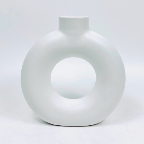 Donut Pot White Matte (HXZ708) | hwsupplies