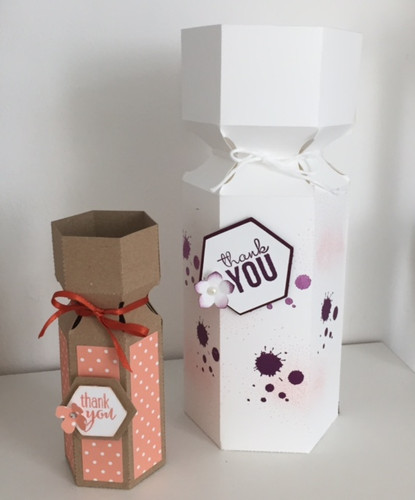 Hexagon/Christmas Cracker Style Top Shaped Box | Applelover53