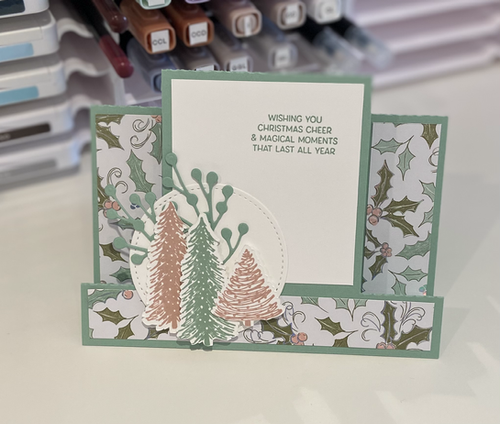 Centre Step Card SVG | Applelover53