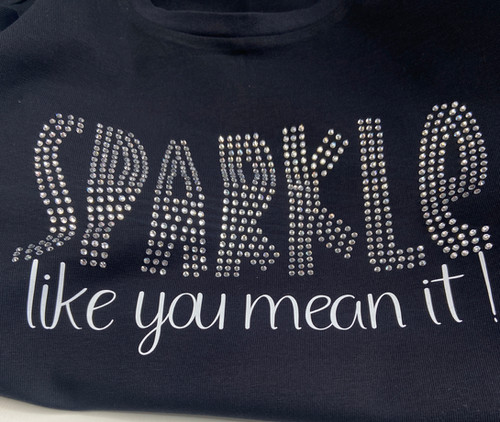 SS10 Sparkle (Fill) Like You Mean It! - Rhinestone & Vinyl Option 2 ...