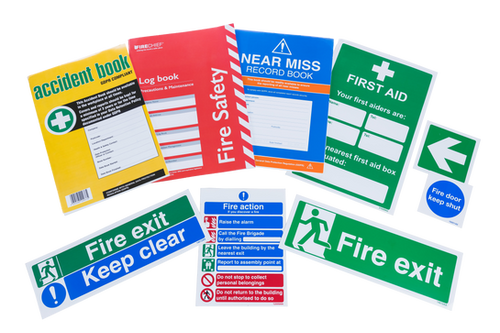 First Stop Safety - Safety Signs, Posters & Books Bundle