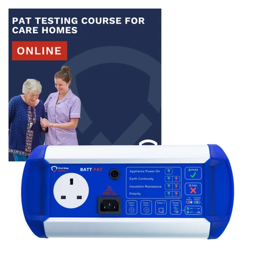 BattPAT PAT Tester - Care Home Kit | FirstStopSafety