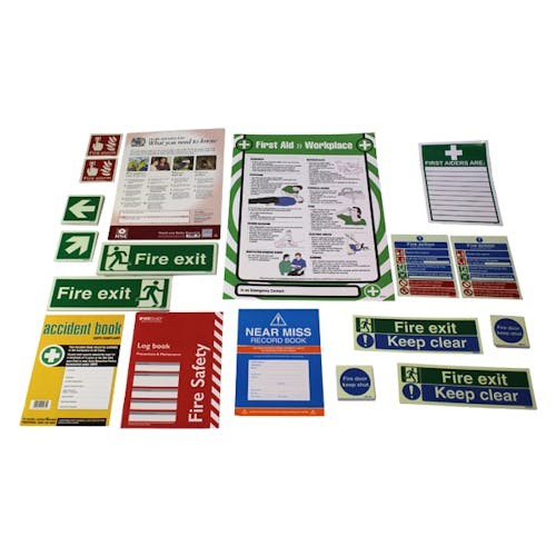 First Stop Safety - Safety Signs, Posters & Books Bundle