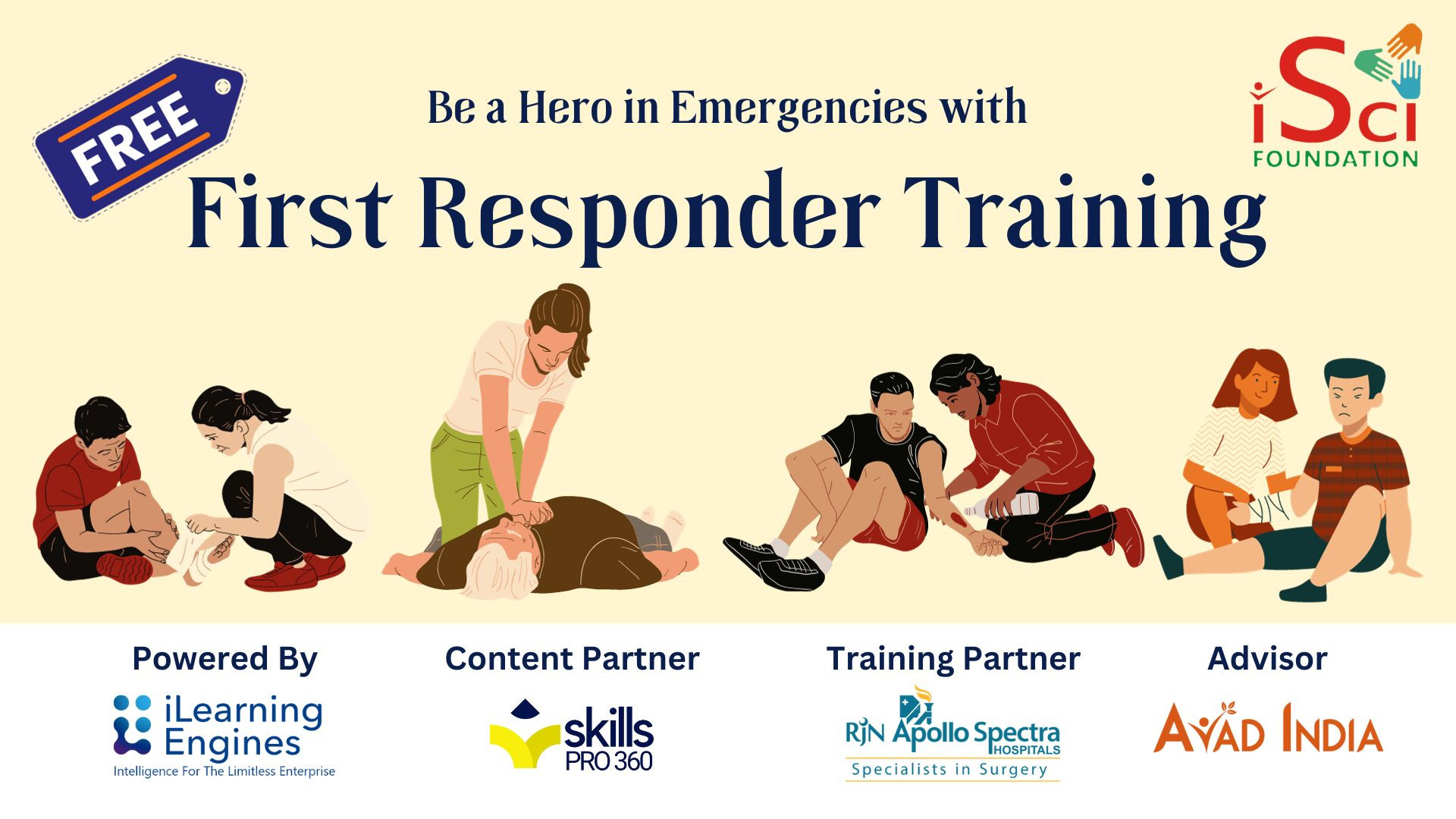 First Responder Training | Isci Foundation | NGO | Free | Gwalior