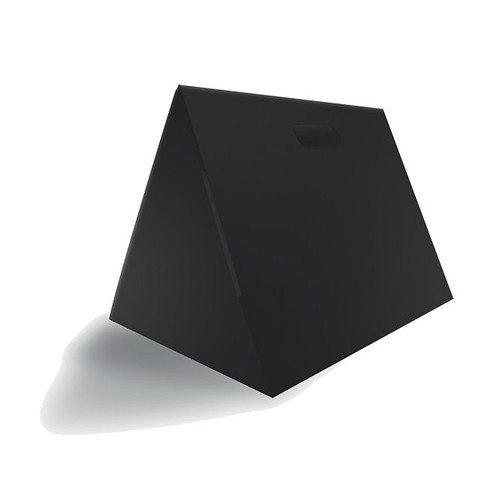 MATT BLACK 3-END PYRAMID CASE WITH SEPARATOR | Ybrandd