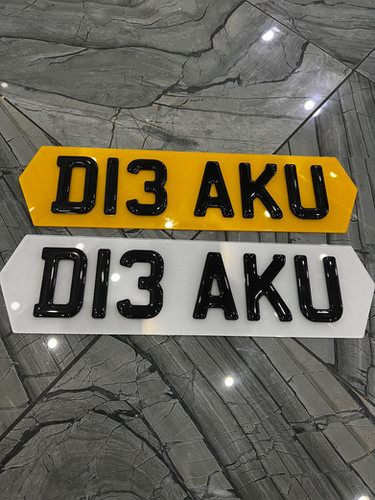 Hex Number Plates | Plate City