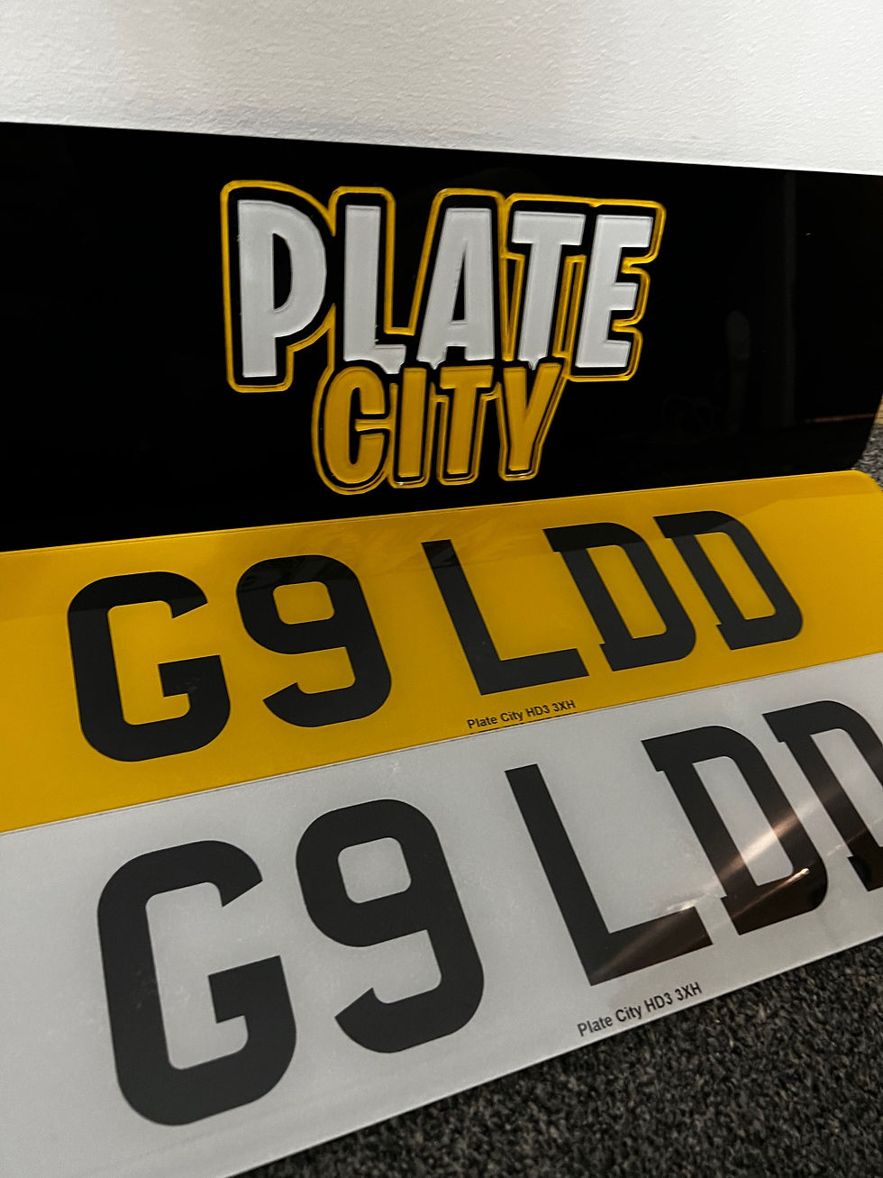 Car Number Plates | Plate City | Huddersfield