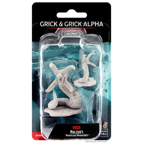Nolzur’s Marvelous Miniatures: Grick & Grick Alpha | Warmaiden Games
