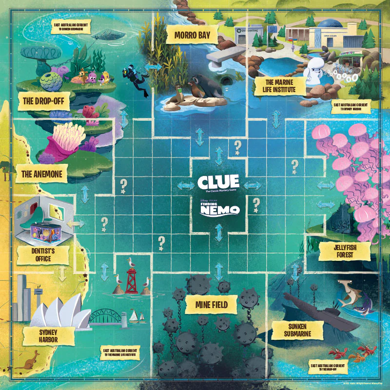 CLUE: Finding Nemo | Warmaiden Games