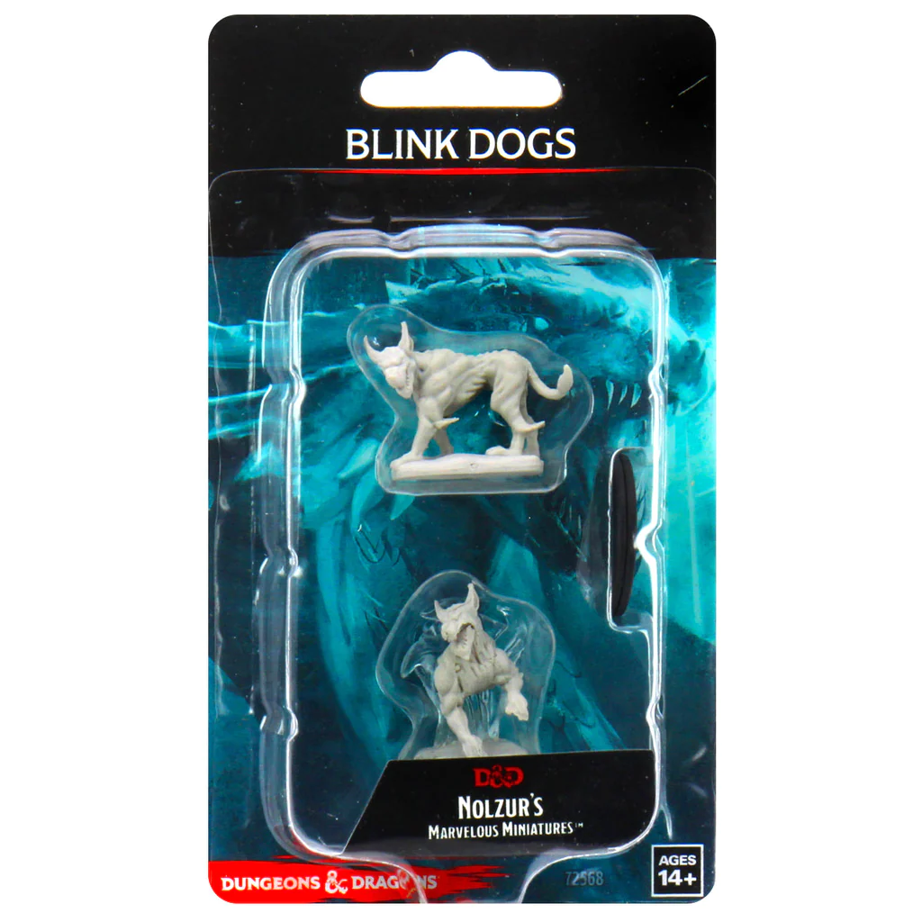 Nolzur’s Marvelous Miniatures: Blink Dogs | Warmaiden Games