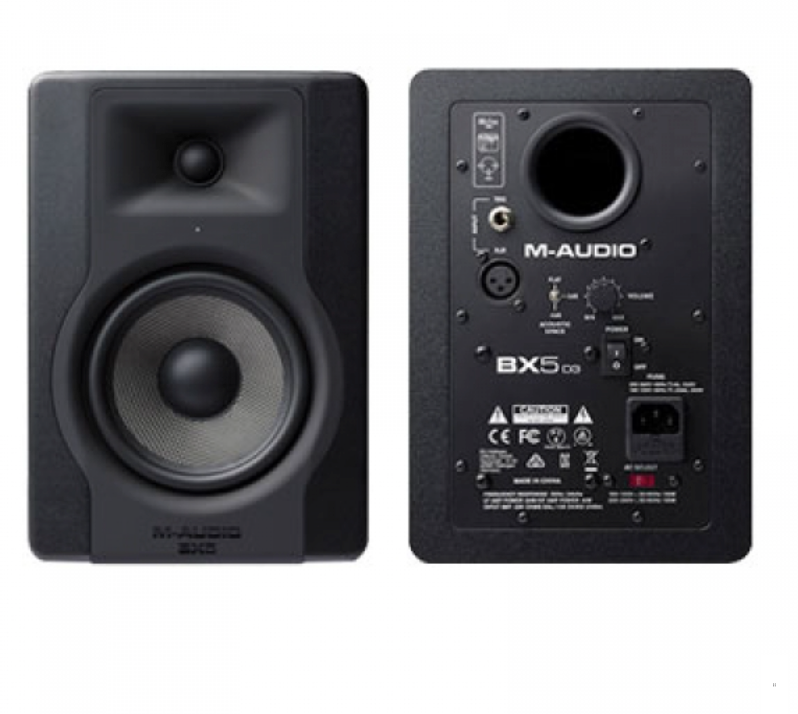 M-Audio BX5 D3 5 inch Powered Studio Monitor (Pair) | Zealmusik