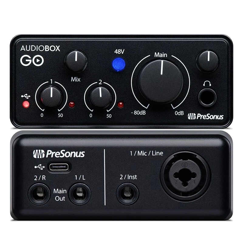 PreSonus AudioBox Go 2x2 USB-C Audio Interface | Zealmusik