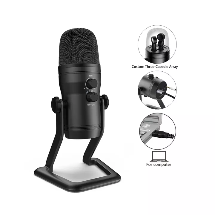 Fifine K690 USB Microphone With Four POLAR PATTERNS | Zealmusik